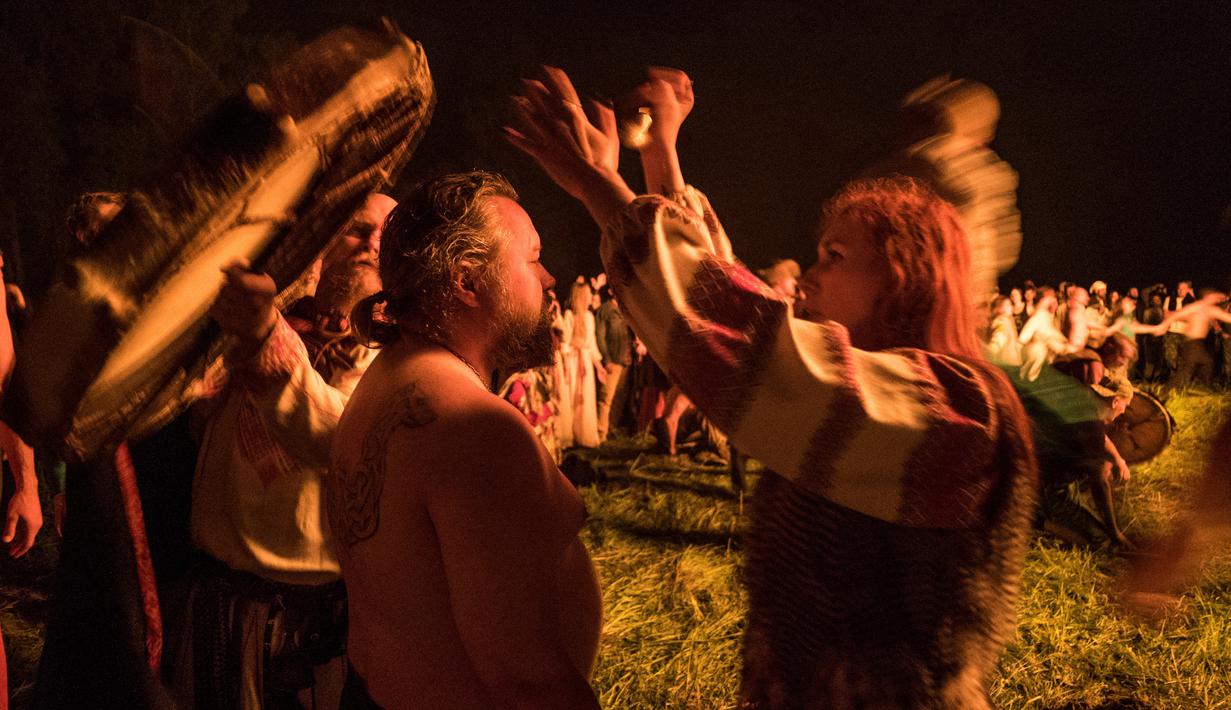 Kaum Pagan Rusia Gelar Ritual Upacara Kuno - Foto Liputan6.com