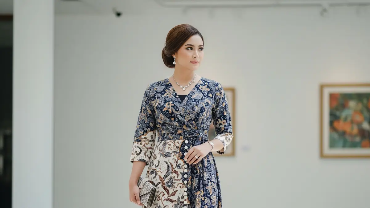 Berita Model Long Dress Batik Kombinasi Modern Hari Ini - Kabar Terbaru ...