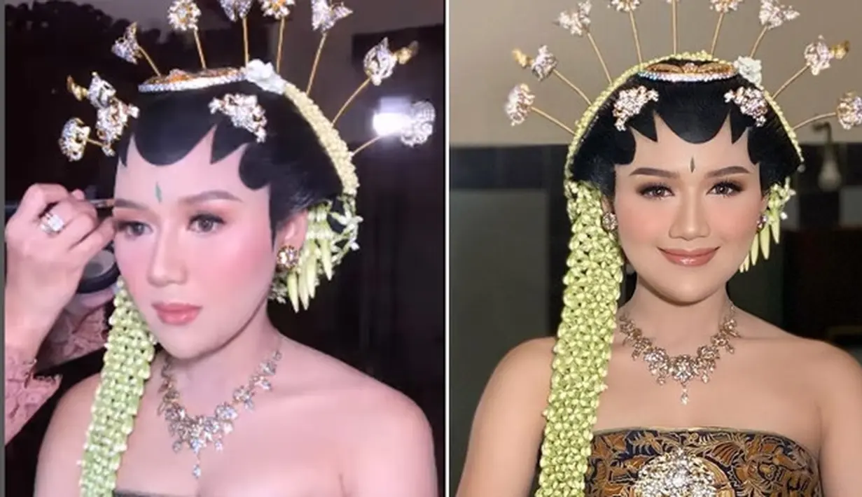 Didandani Bennu Sorumba, Ini Detail Makeup Erina Gudono dari Prewed ...