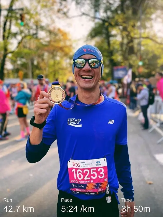 Potret 5 Seleb Tanah Air Ikut New York Marathon 2023, Ada Raffi Ahmad ...