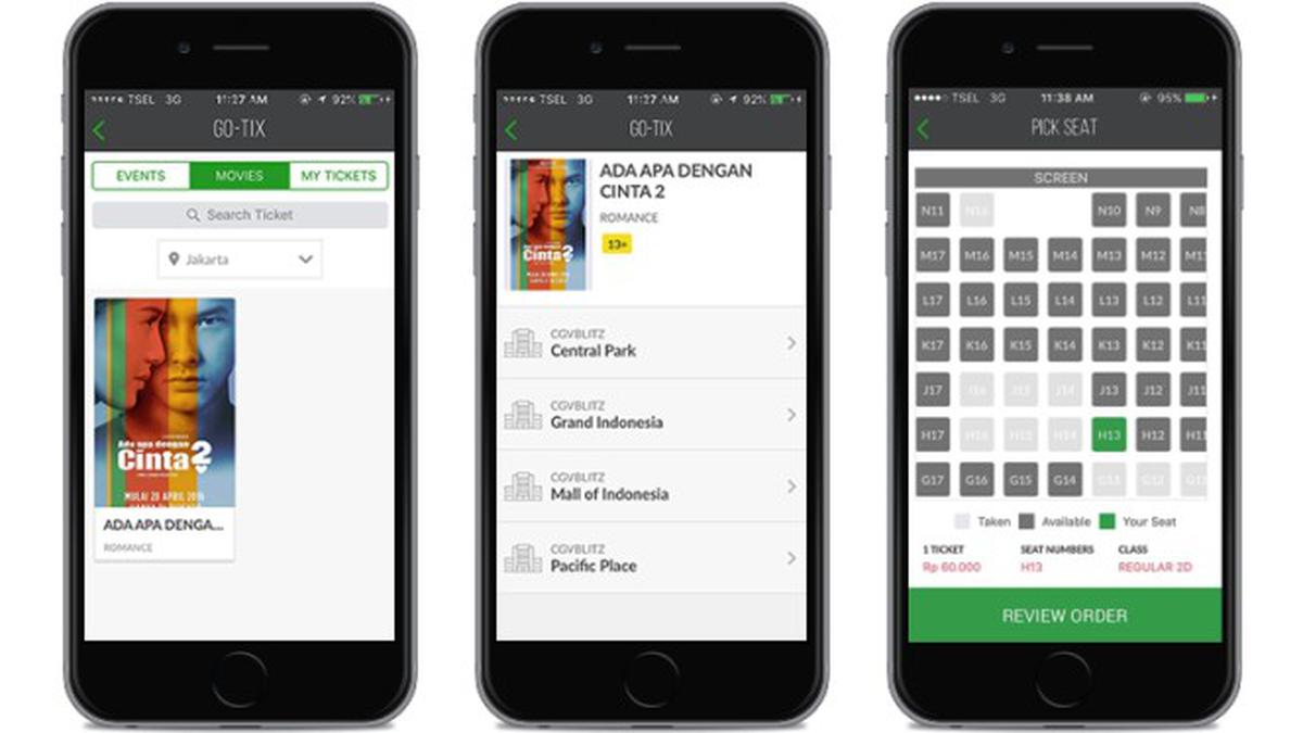 Perkuat Layanan Go-Tix, Go-Jek Resmi Akusisi Loket