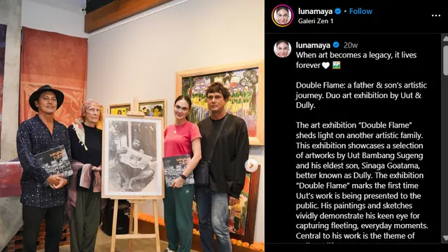 Sosok Ayah Luna Maya, Seniman Bermata Tajam dalam Menangkap Momen ...