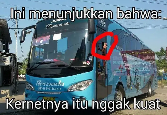 10 Meme Tingkah Sopir Bus Ngeselin yang Bikin Resah Geleng-Geleng ...