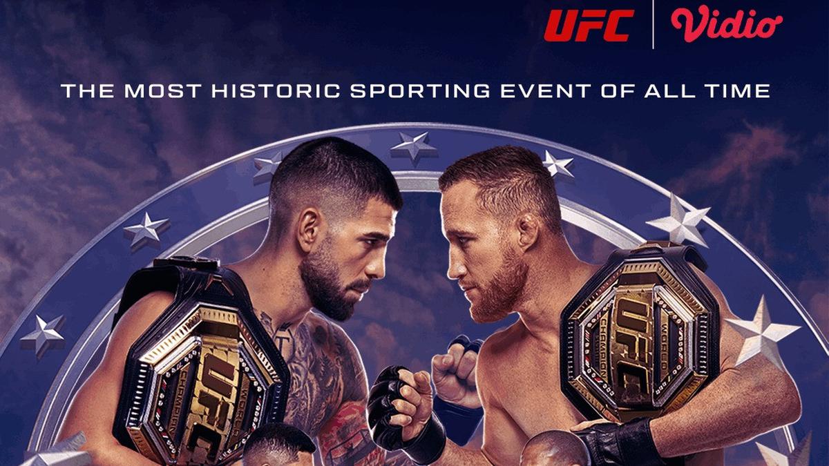 UFC Freedom 250 Siap Guncang White House dan Tayang Eksklusif di Vidio ...