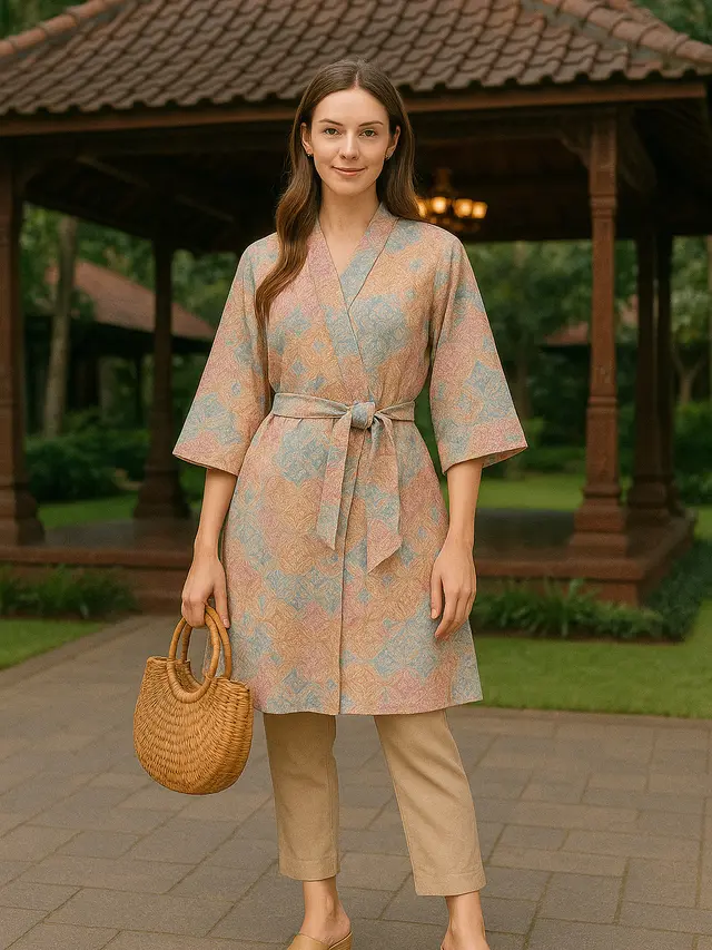 7 Model Tunik Batik Tali Samping Terbaru untuk Tampil Anggun - Hot ...