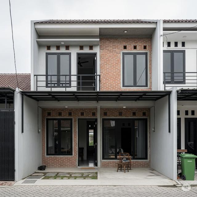 12 Ide Rumah Sederhana 2 Lantai yang Nyaman, Desain Cerdas untuk Lahan Sempit - Hot Liputan6.com