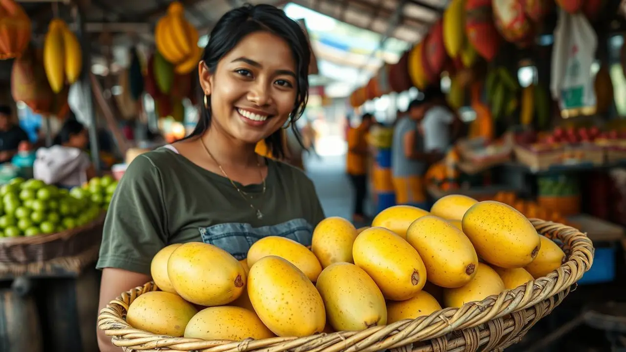 Ciri-Ciri Mangga Manalagi: Panduan Lengkap Membeli Buah yang Baik - Feeds Liputan6.com