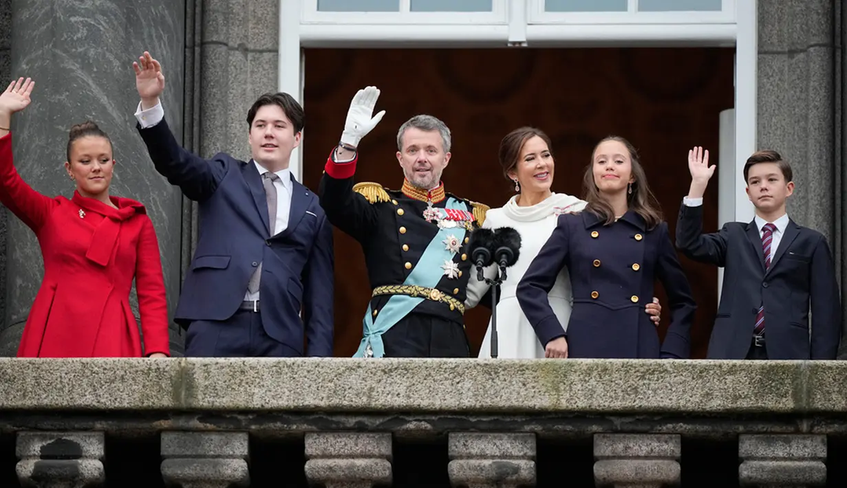 Frederik Resmi Naik Takhta Jadi Raja Denmark Gantikan Ratu Margrethe II ...