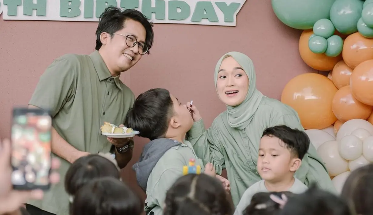 Momen Kompak Ririe Fairus dan Ayus Sabyan di Perayaan Ultah Anak, Penuh ...