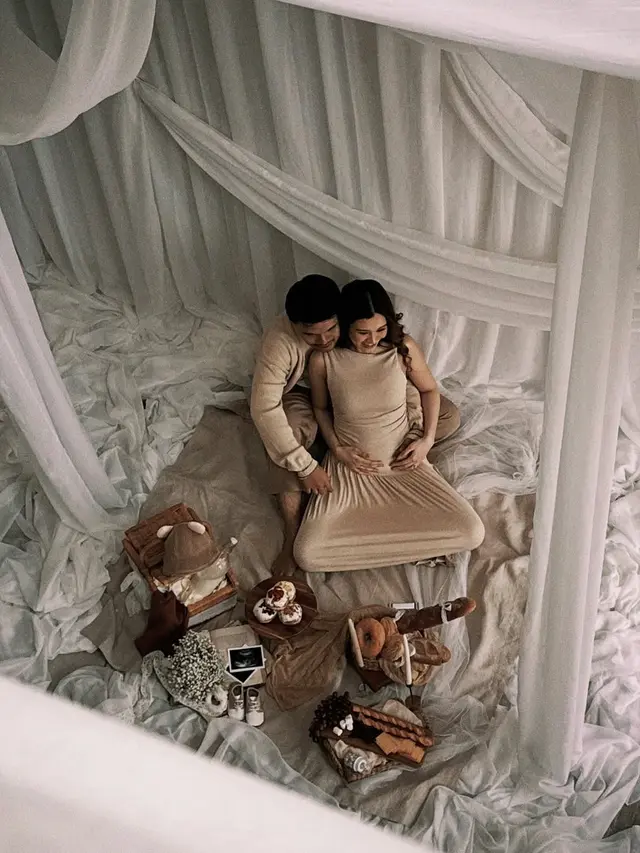 Hamil di Waktu Bersamaan, Mahalini dan Aaliyah Massaid Pamer Momen ...