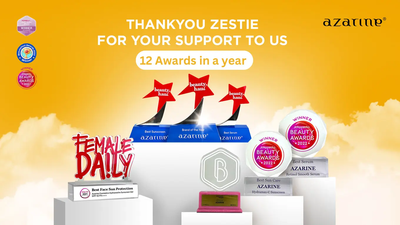 Perjalanan Azarine Cosmetics Sepanjang Tahun 2022, Brand Lokal Penuh ...