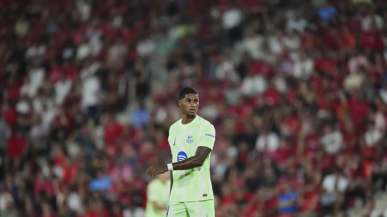 Reaksi Media Spanyol untuk Debut Marcus Rashford: Tidak Buruk, tapi ...