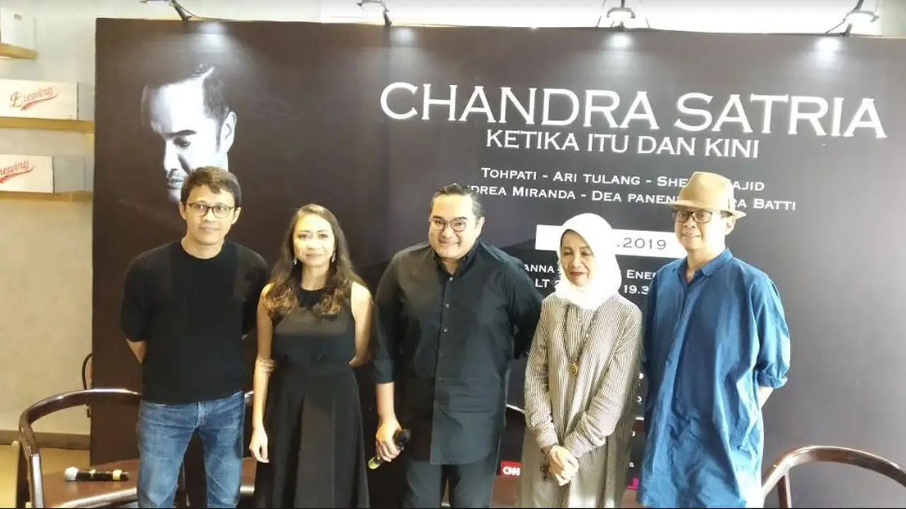 Gandeng Tohpati, Chandra Satria Gelar Konser Tunggal - ShowBiz Liputan6.com
