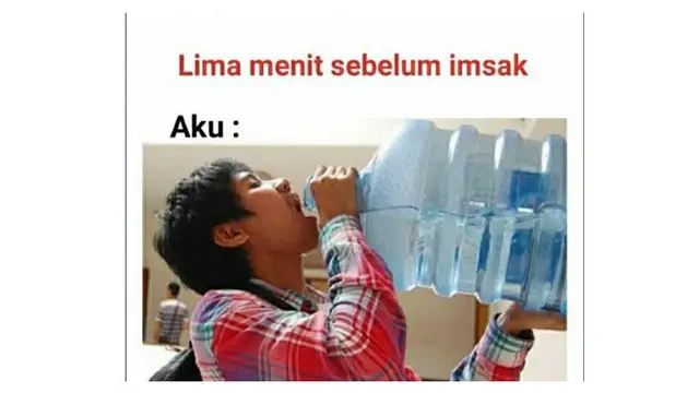 6 Meme Jelang Imsak Ini Pernah Dirasakan Semua Orang, Bikin Senyum ...