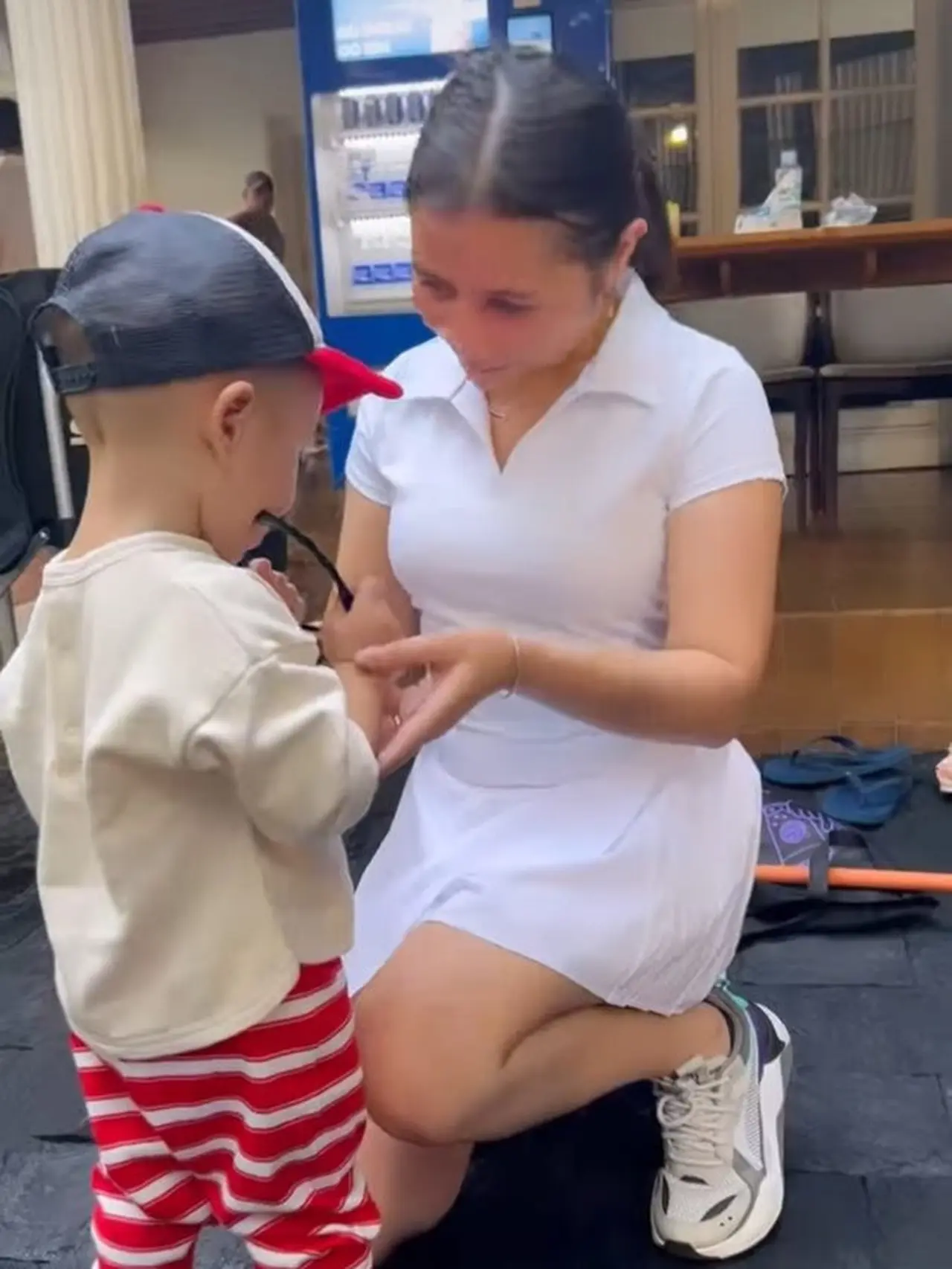 6 Potret Prilly Latuconsina Saat Main Tenis Ditemani Cipung ...