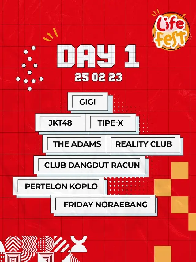 Life Fest 2023 Hari Pertama Hadirkan Pertandingan Olahraga Denny Sumargo vs Raffi Ahmad hingga ...