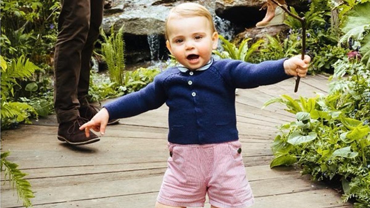 Intip Polah Menggemaskan Pangeran Louis yang Mulai Bisa Berjalan