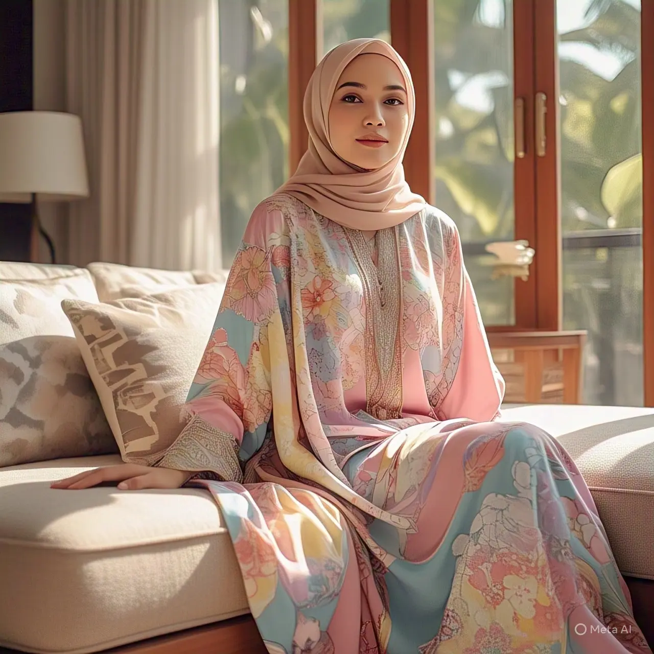 7 Gamis Model Kaftan untuk Acara Formal dan Santai, Tampil Cantik di ...