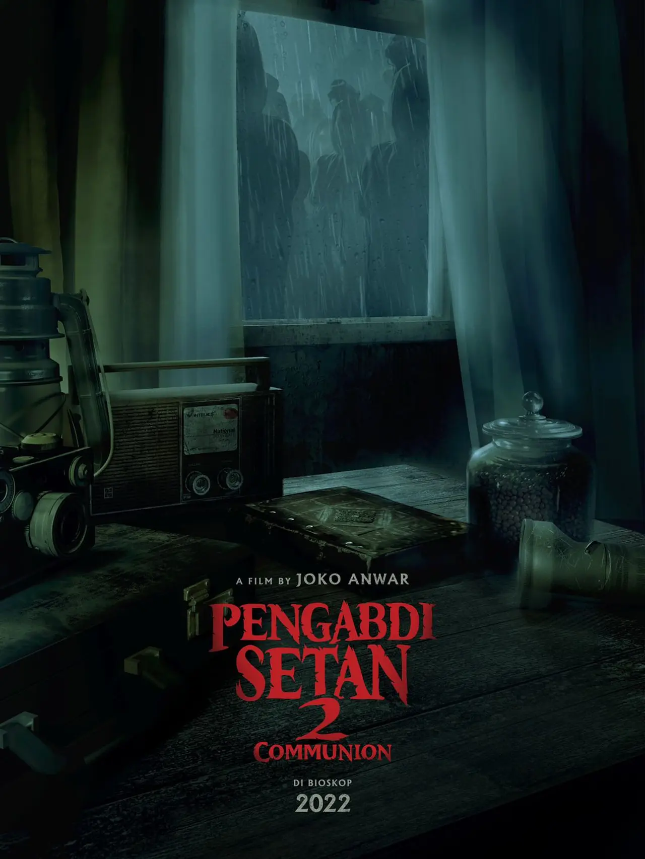 Heboh Teaser Poster Pengabdi Setan 2, Penampakan Pocong di Balik ...