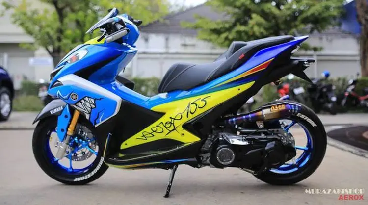 Yamaha Aerox 155 Shark Edition - Galeri Otosia.com