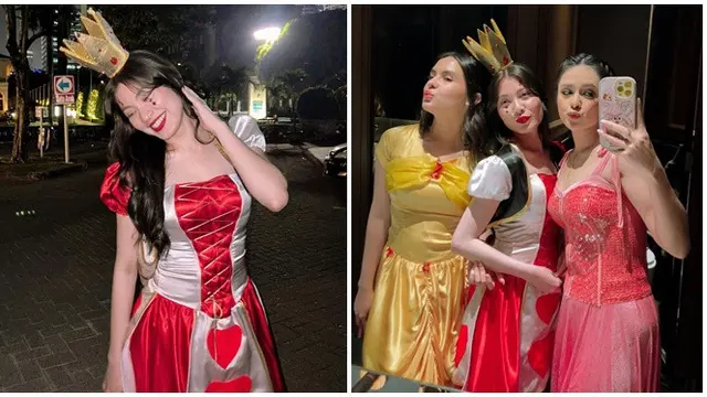 6 Potret Penampilan Artis Cosplay Jadi Tokoh Kartun Favorit di Ultah ...