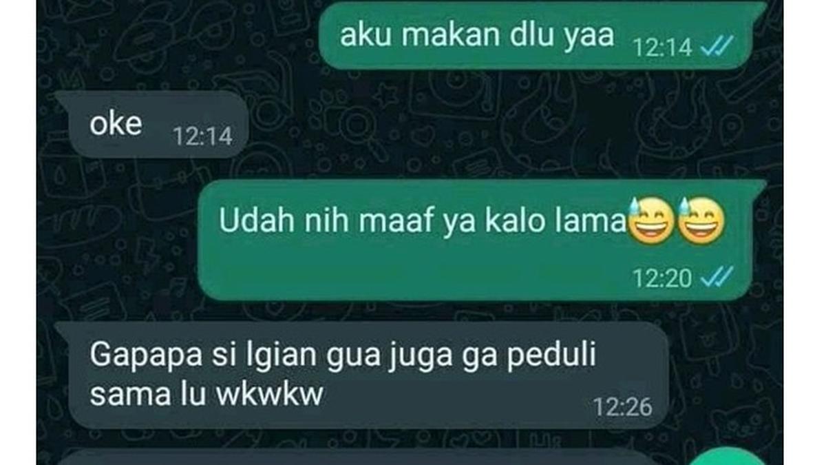 6 Chat Laporan Sudah Makan ke Gebetan Ini Endingnya Tidak Terduga - Hot Liputan6.com