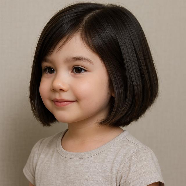 7 Model Rambut Bob A-Line Anak Perempuan 2025, Simpel tapi Tetap Imut