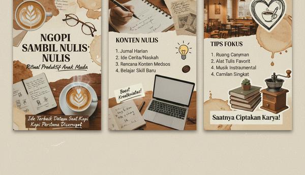 6 Contoh Desain Daftar Menu Keren dan Kekinian, Bikin Pelanggan Jadi ...