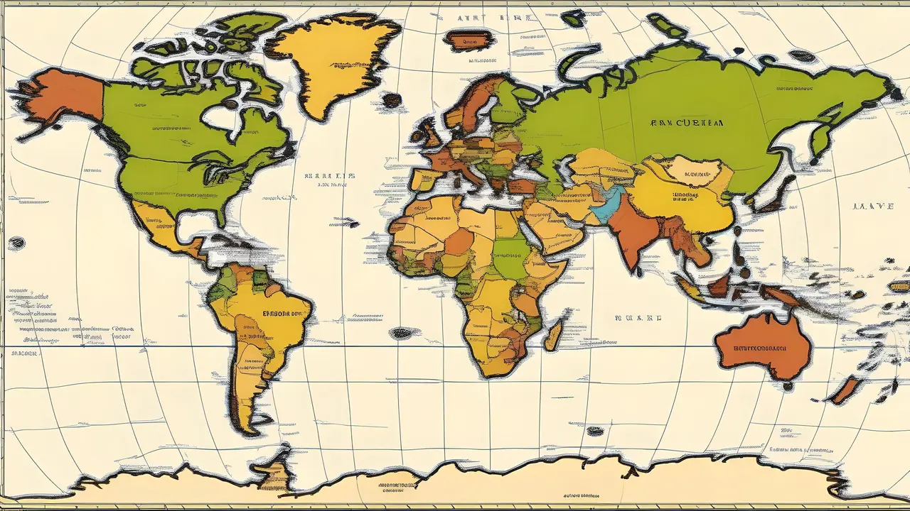205 Nama Negara di Dunia Beserta Ibukotanya, Urut Berdasarkan Abjad ...