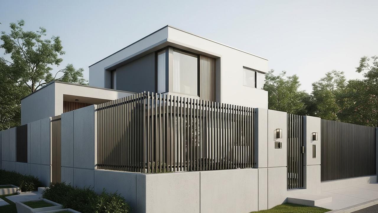 7 Model Pagar Besi Hollow untuk Rumah Kecil agar Terlihat Modern dan ...