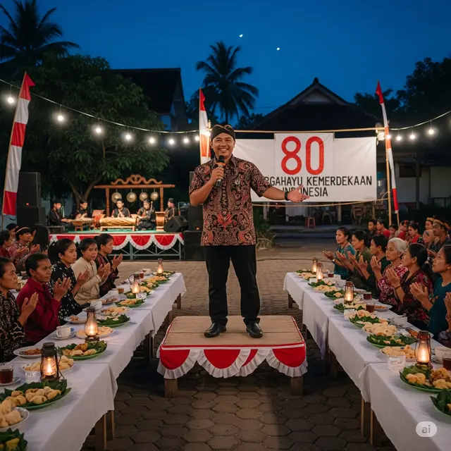 7 Contoh Susunan Acara Malam Tirakatan di Kampung 2025 HUT ke-80 Kemerdekaan RI - Hot Liputan6.com