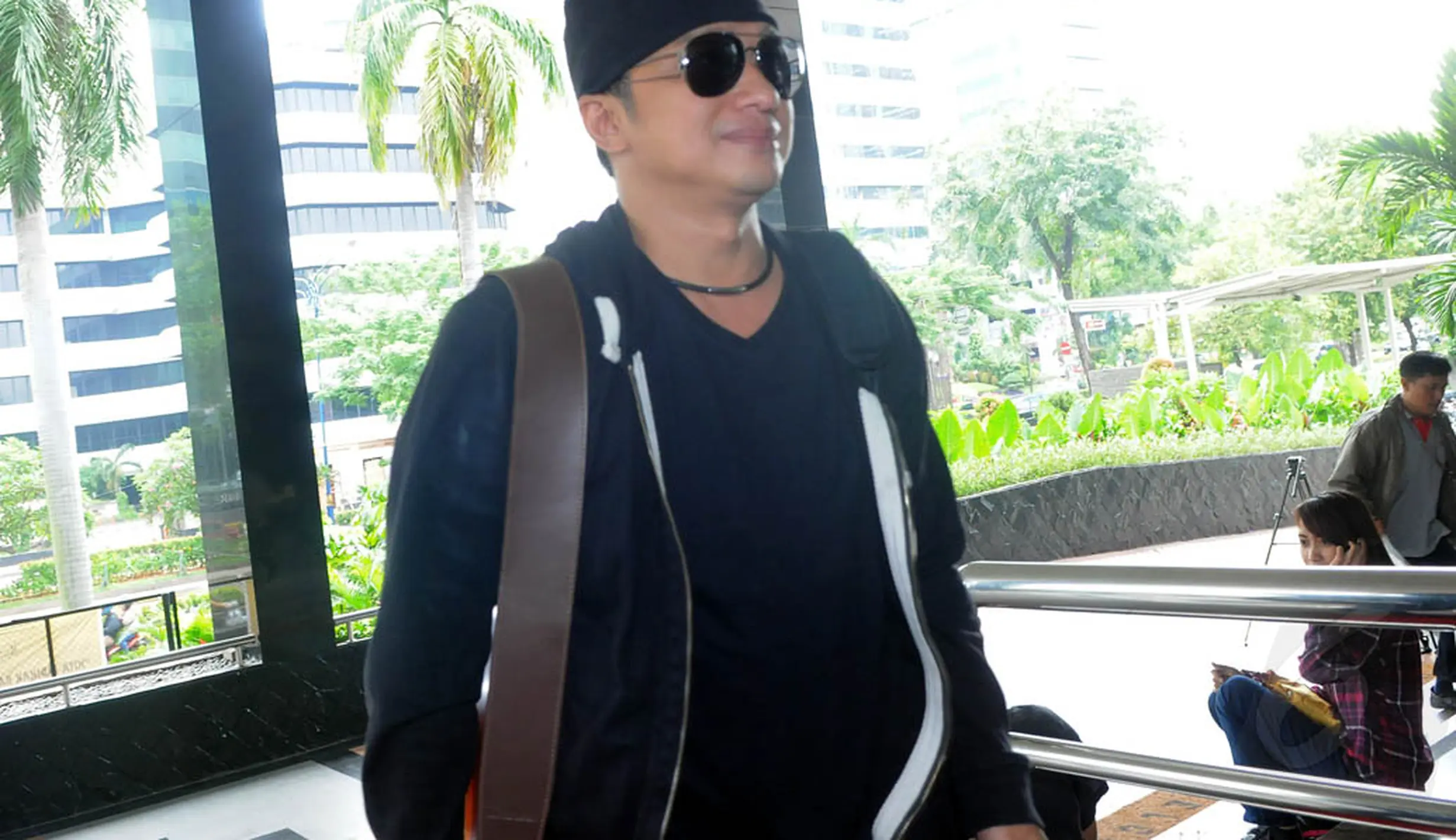 Dik Doank Ngamen di KPK - Foto Liputan6.com