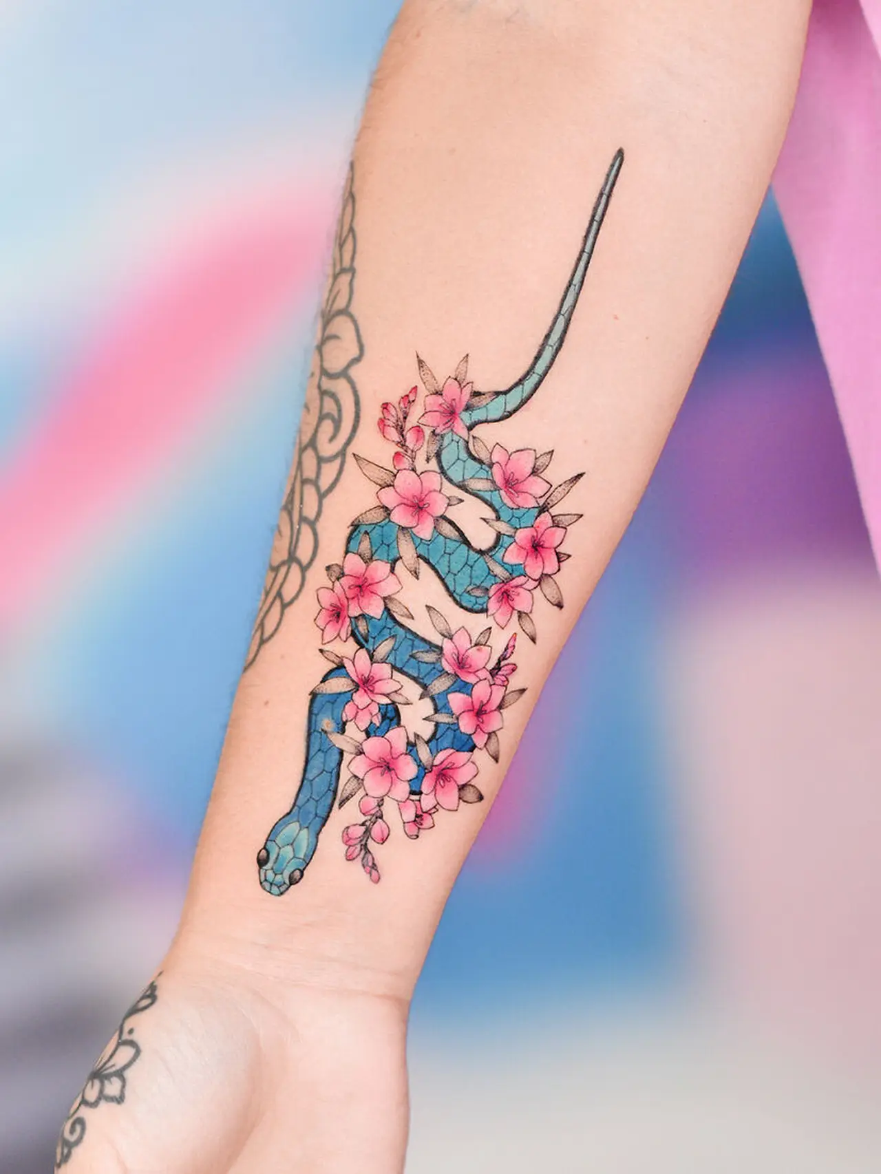 Artistik Banget, 8 Potret Watercolor Tato yang Dibuat Seniman Ini ...