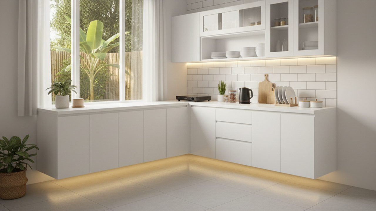 8 Model Bufet Dapur Minimalis yang Fungsional, Modern dan Hemat Ruang ...