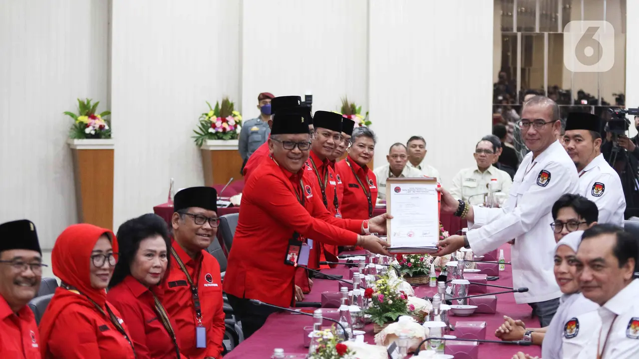 Real Count KPU 63,83 Persen: PDIP Teratas, Golkar dan Gerindra Menyusul - Pemilu Liputan6.com
