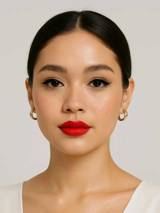 7 Inspirasi Makeup Merah Putih Minimalis, Tampil Cantik di Hari ...