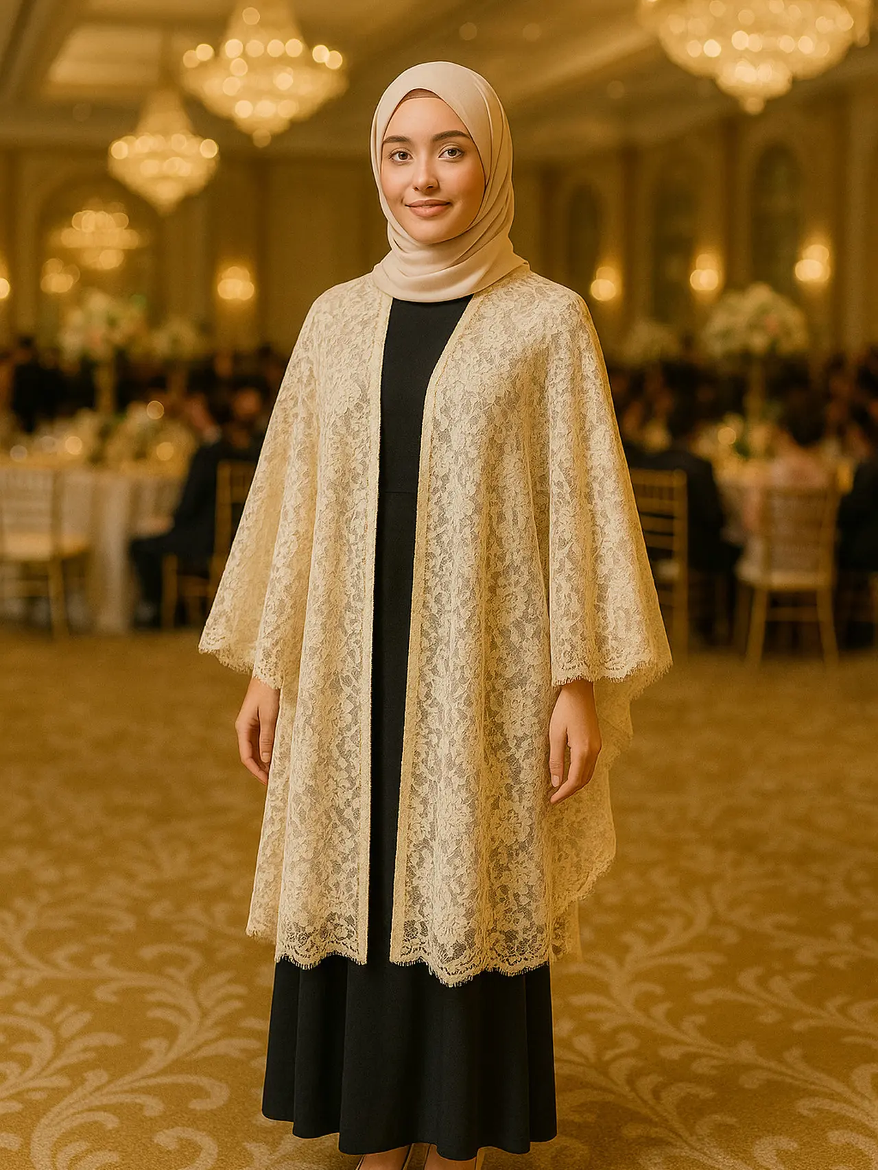 8 Model Kardigan Brokat untuk Kondangan, Jadi Ide Fashion yang Elegan ...