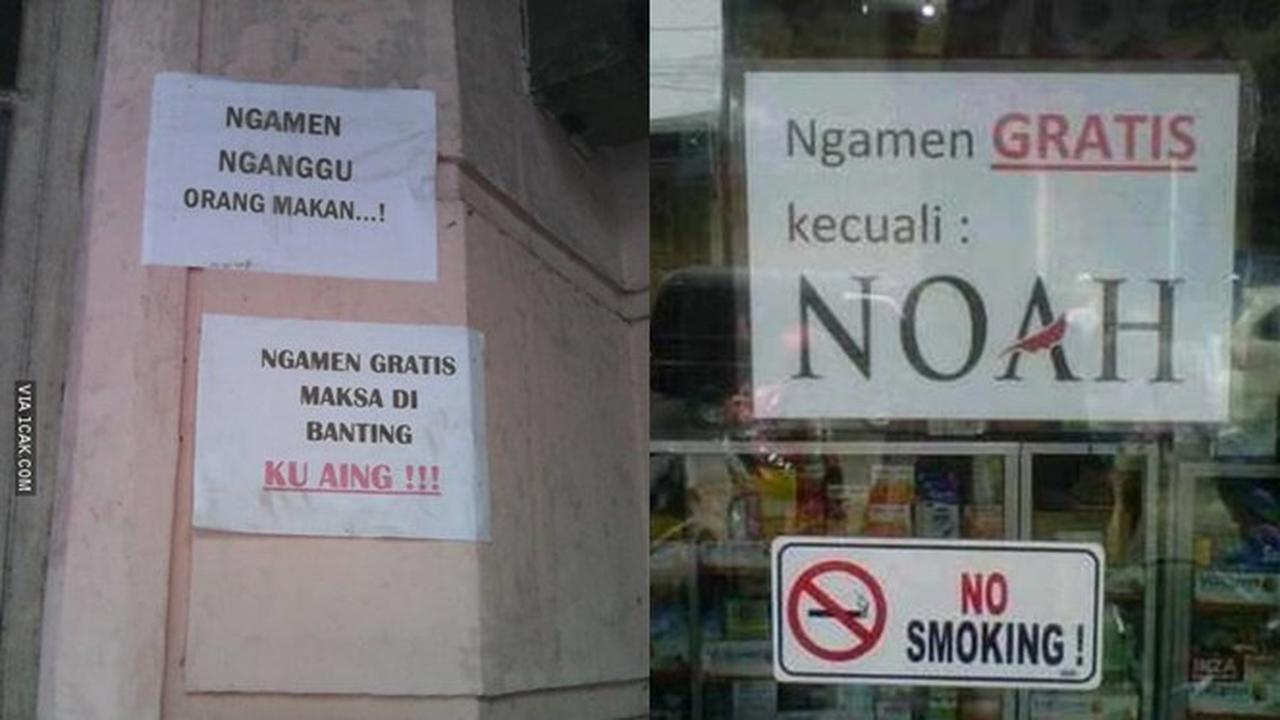 6 Tulisan Ngamen Gratis Ini Bikin Geleng Kepala
