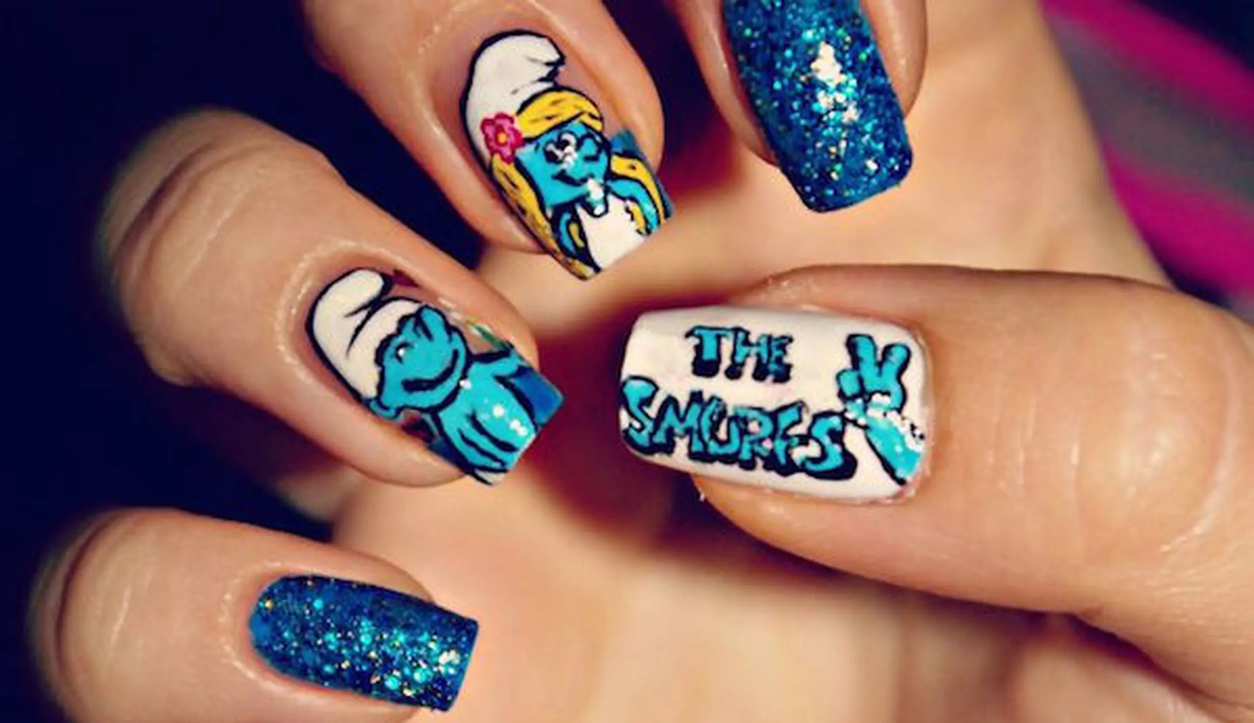 Unik Dan Kreatif: Nail Art Kartun Bikin Kuku Makin Cantik - Photo ...