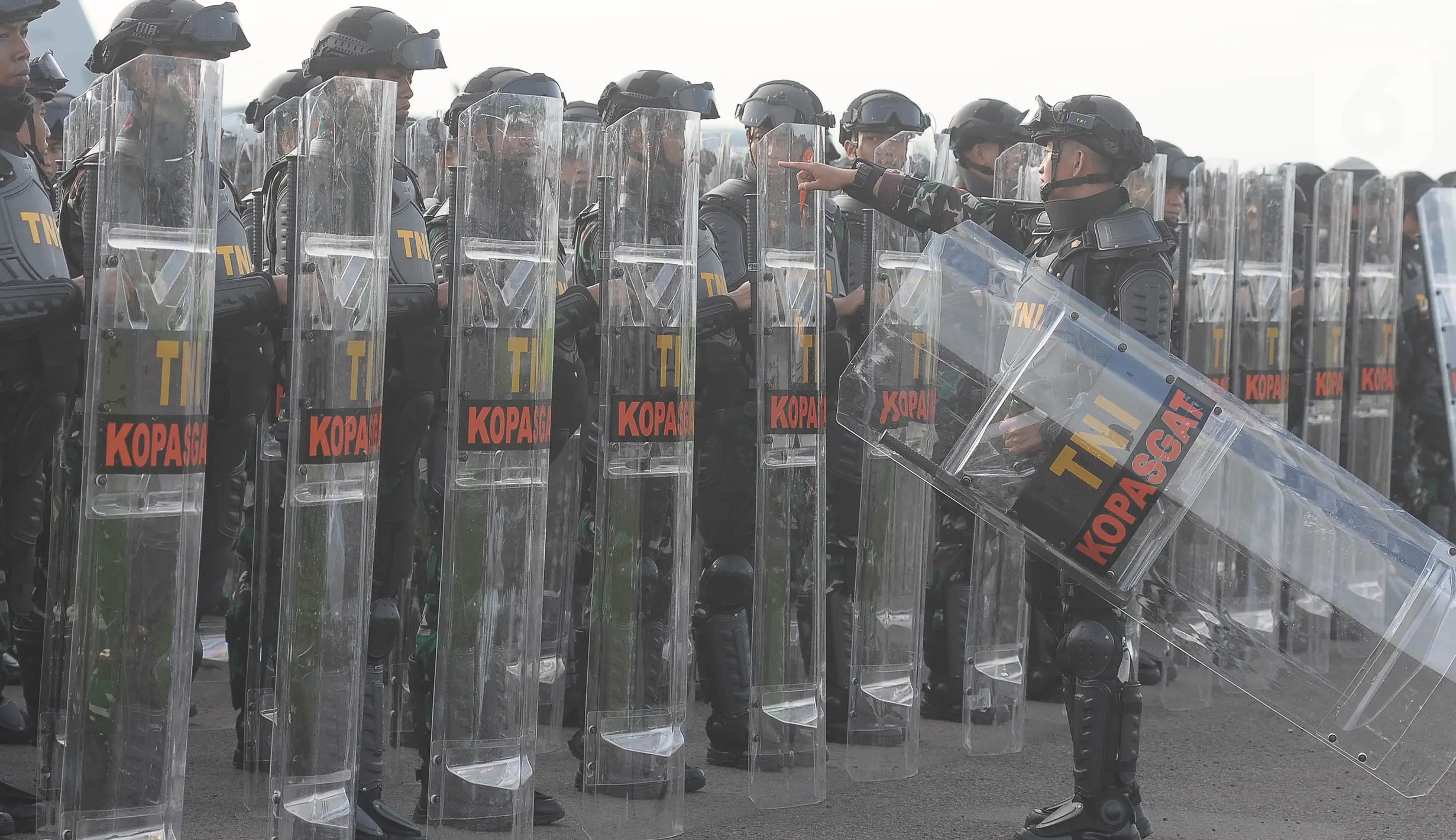 Panglima TNI Cek Kesiapan Pengamanan Pemilu 2024 - Foto Liputan6.com