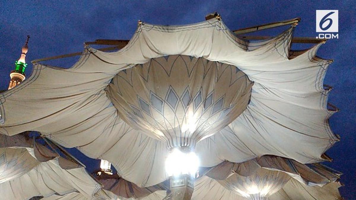 Payung Raksasa Masjid Nabawi - News Liputan6.com