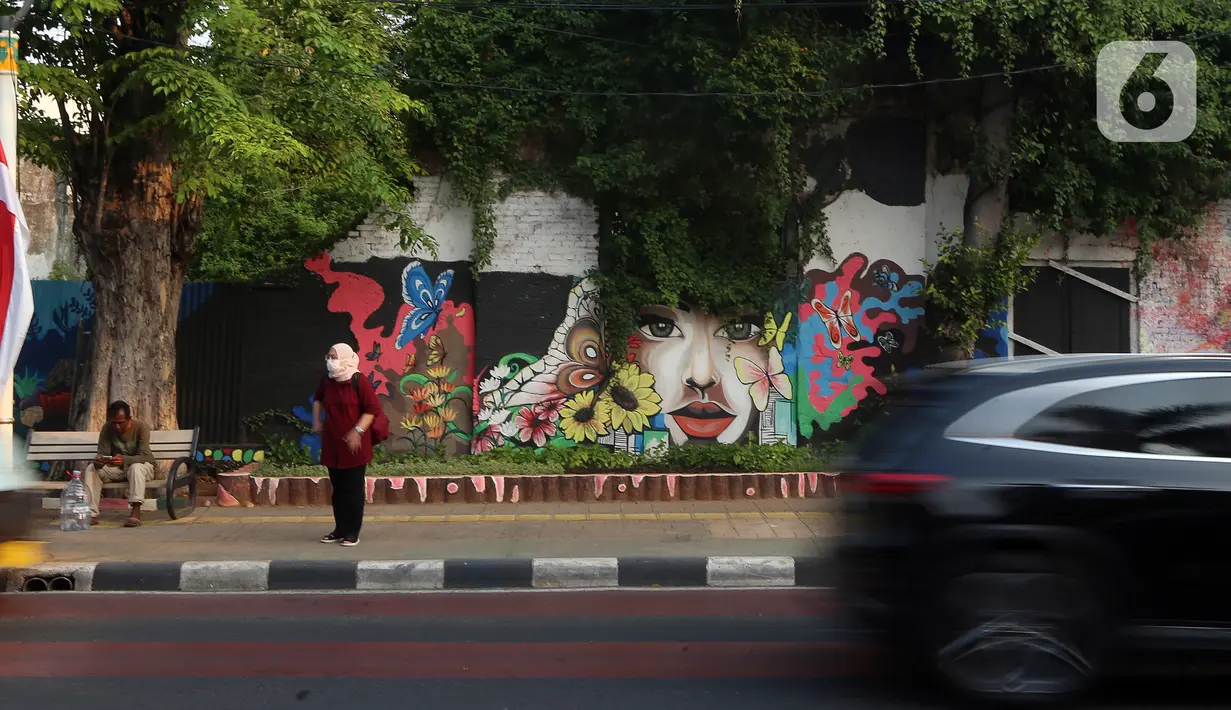Kreativitas Seni Mural untuk Percantik Kota - Foto Liputan6.com
