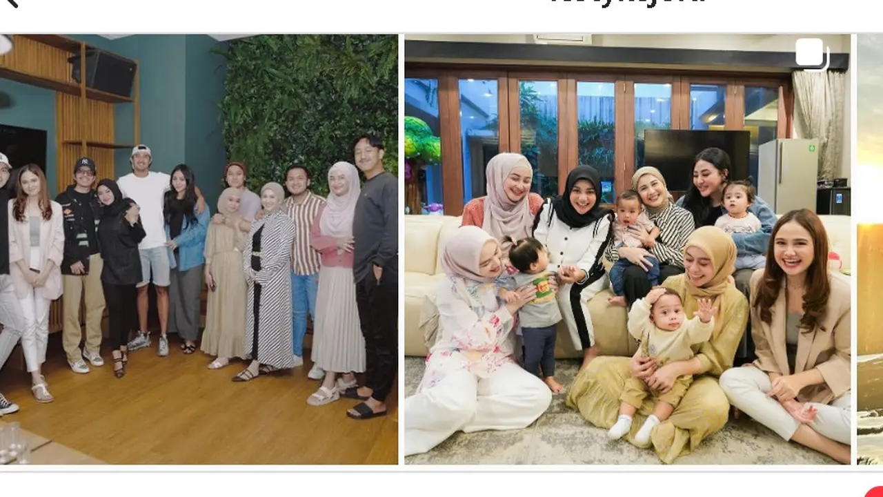 5 Momen Lesti Kejora dan Geng Mamayu Kumpul Bersama Anak Serta Pasangan, Rizky Billar Peluk Erat ...