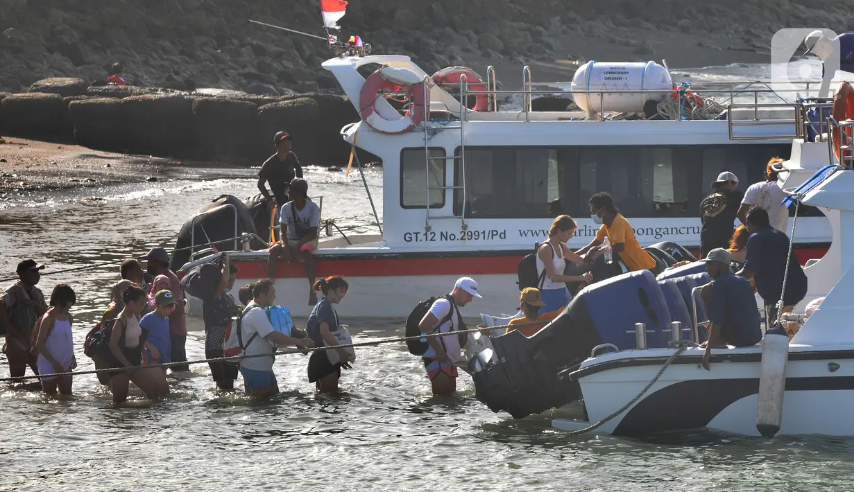 FOTO: Kawasan Nusa Penida Mulai Dikunjungi Wisatawan - Foto Liputan6.com