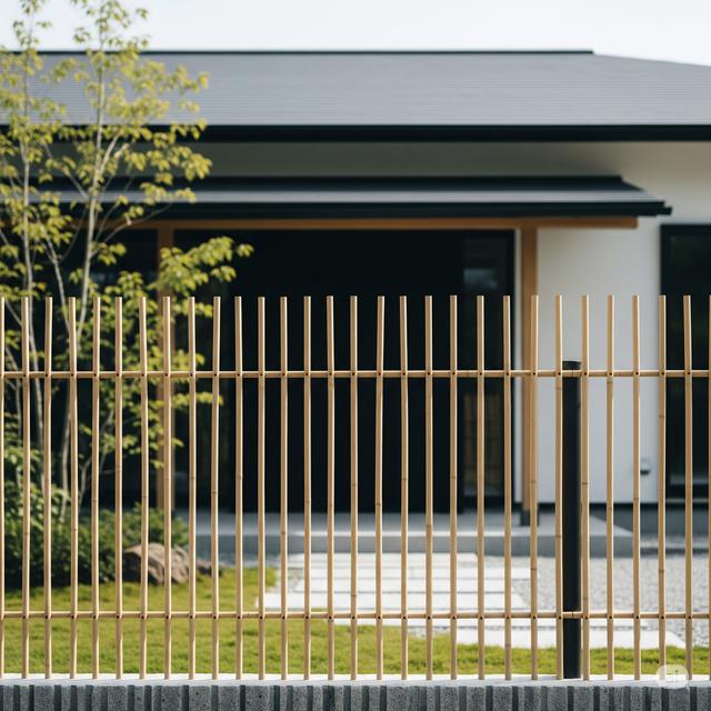 7 Model Pagar Rumah Sederhana Tapi Cantik dari Bambu untuk Hunian Modern