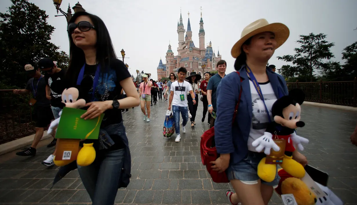 Taman Impian Disney Akan Segera Diresmikan di China - Foto Liputan6.com