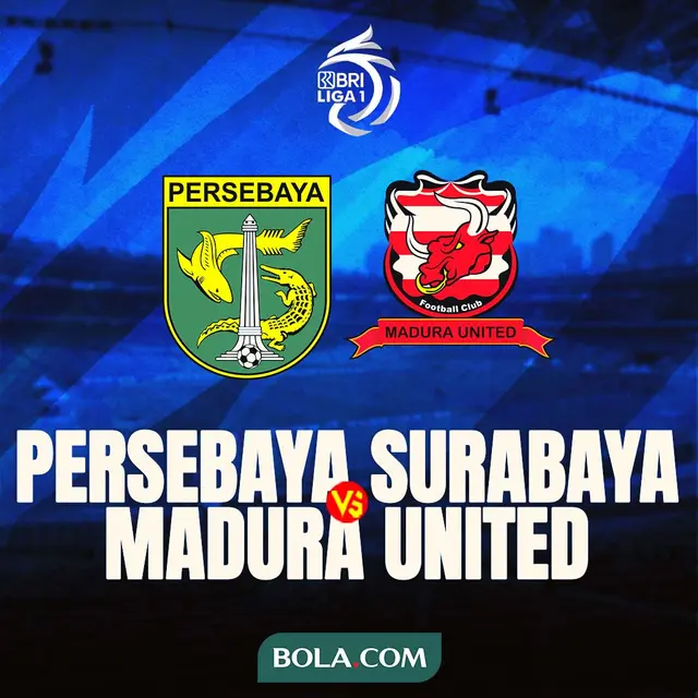 Jadwal Siaran Langsung Persebaya Vs Madura United di BRI Liga 1 Malam Ini: Derbi Suramadu Jilid ...