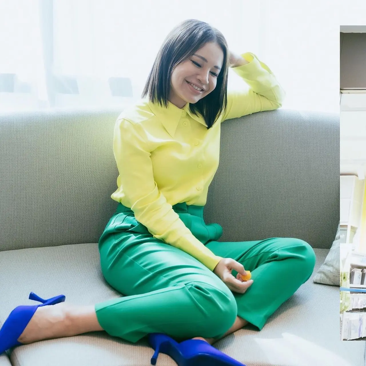 8 Penampilan Awet Muda Rossa Kenakan Outfit Berwarna Terang yang Bisa ...