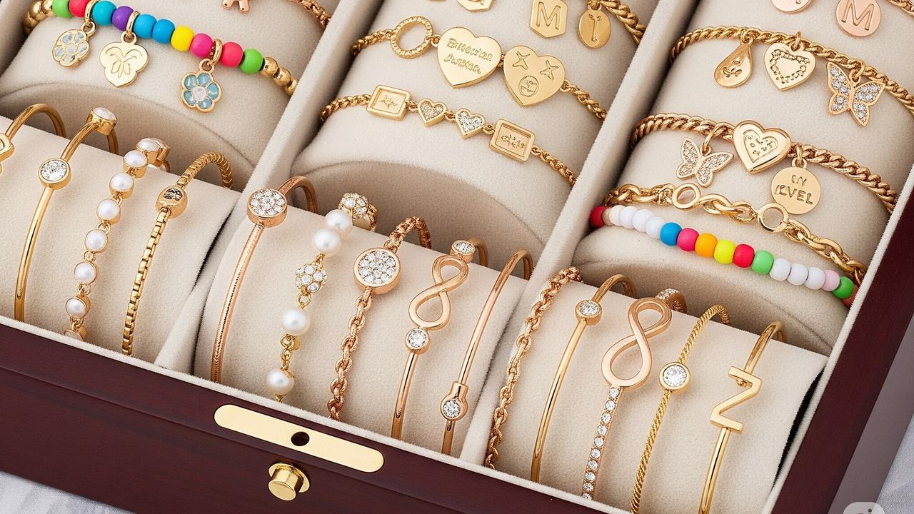 12 Model Gelang Emas Lucu Terbaru 2025, Rekomendasi untuk Gaya Kasual ...