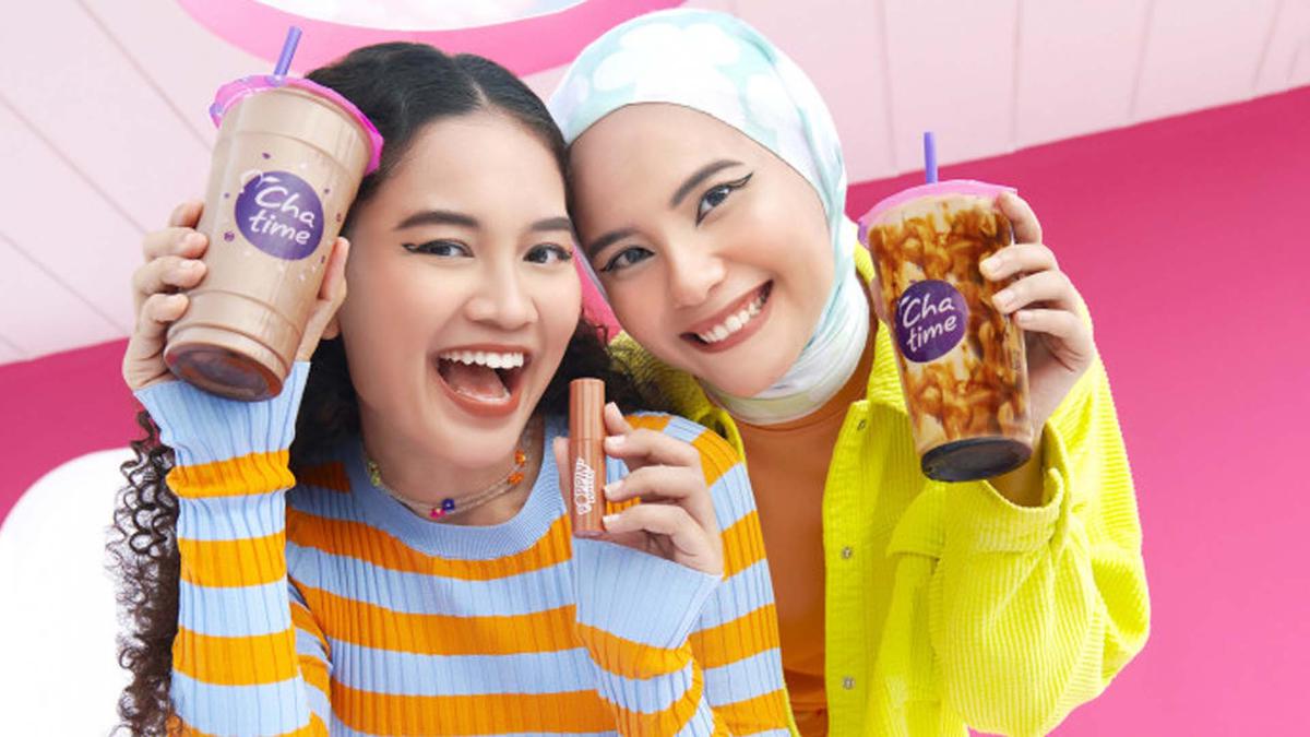 Lipstik Beraroma Minuman Chatime Kolaborasi Unik Dengan Emina Beauty